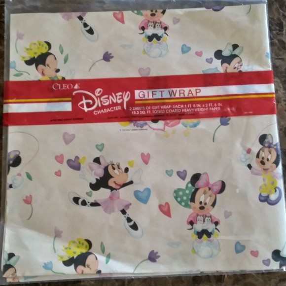 cleo | Party Supplies | Vintage New Sealed Disney Minnie Mouse Gift ...